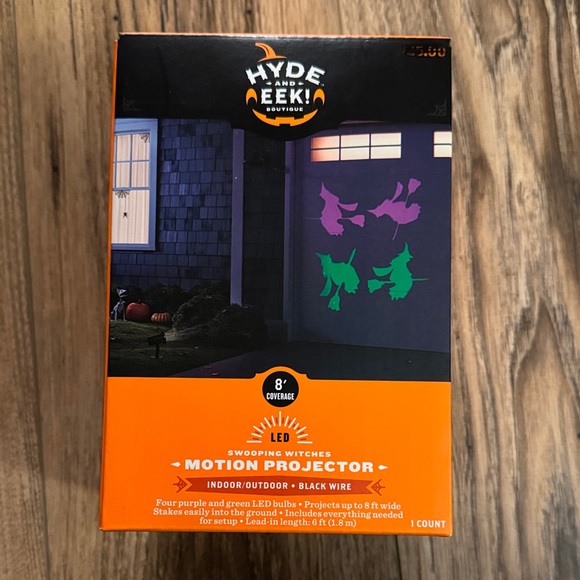 Hyde & EEK! | Holiday | Hyde Eek Led Swooping Witches Motion Projector ...